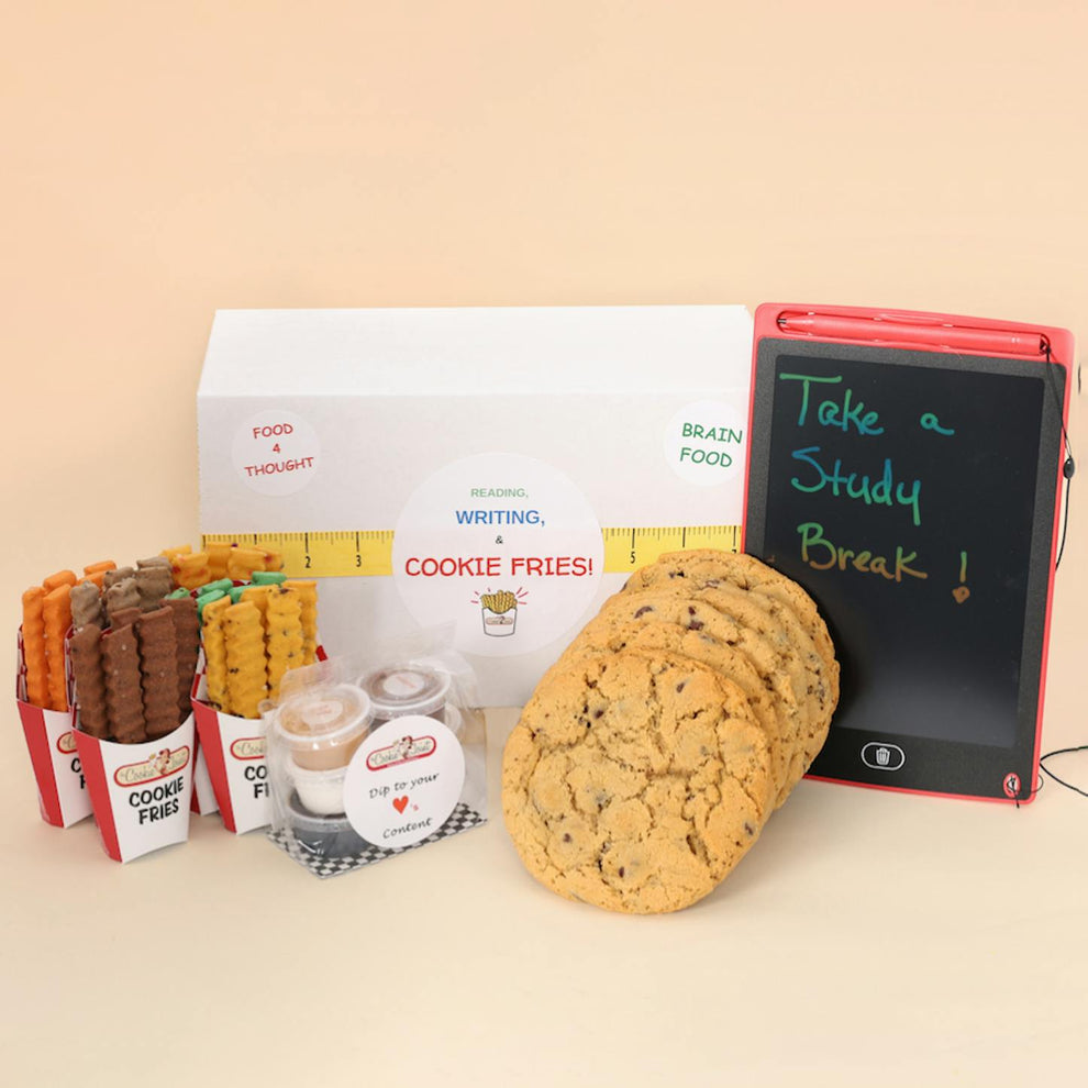 "School Survival Kit" Cookie Fries + Gourmet Cookies + Tablet By the ...